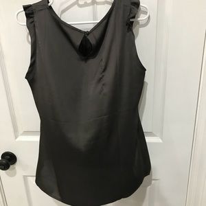 LOFT | Tops | Loft Chocolate Brown Sleeveless Shell | Poshmark